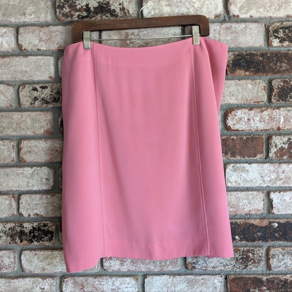 Casual Corner | Skirts | Casual Corner Annex Coral Pink Pencil Skirt 6w ...